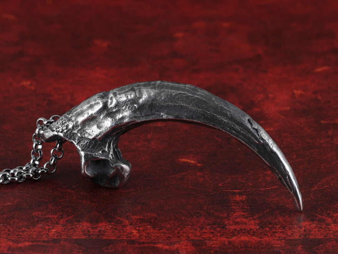 Eagle Talon Necklace - Sterling Silver Harpy Eagle Talon Pendant ...