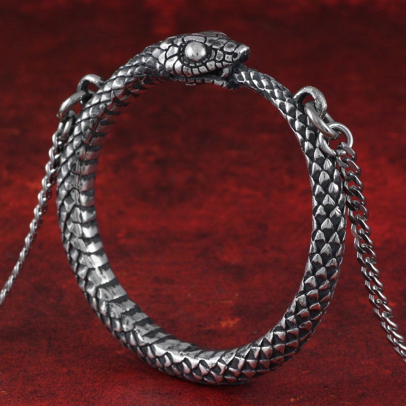 Ouroboros Necklace - Etsy