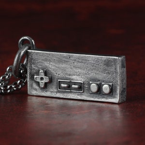 Nintendo Controller Pendant - NES Controller Necklace - Retro Gamer ...