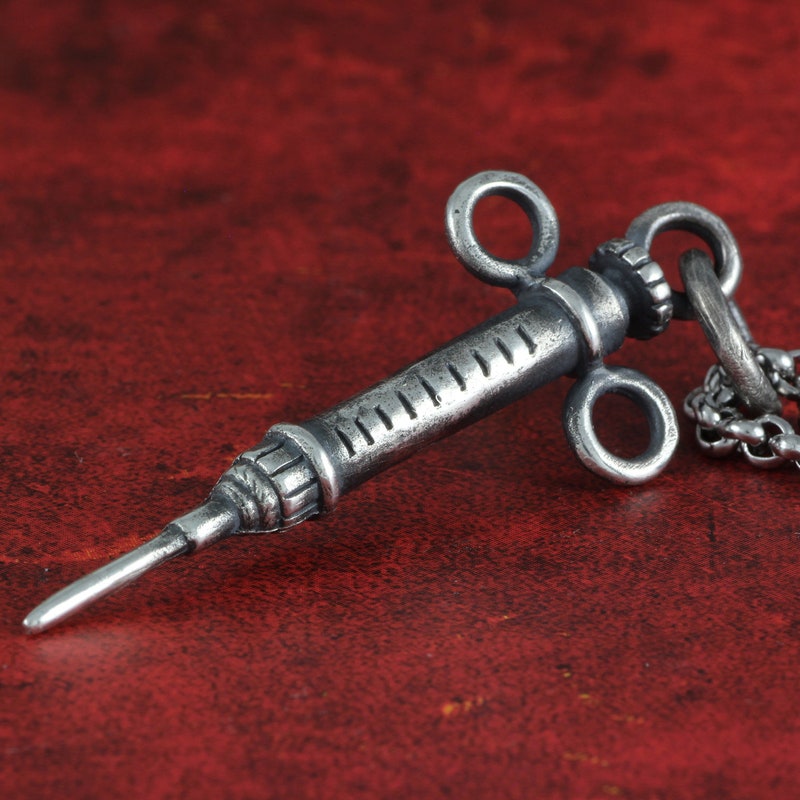 Syringe Necklace - Etsy