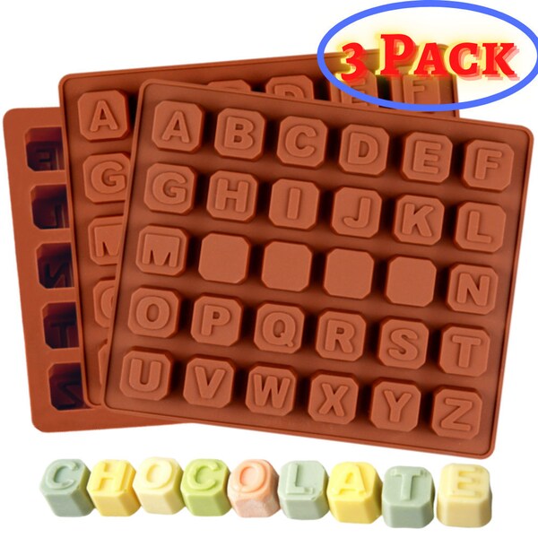 Silicone Alphabet Cake Mold - Etsy