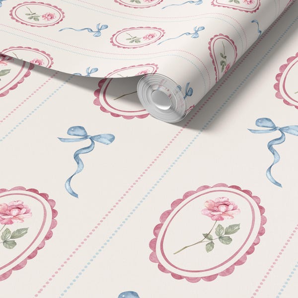 Vintage Bows Wallpaper - Etsy