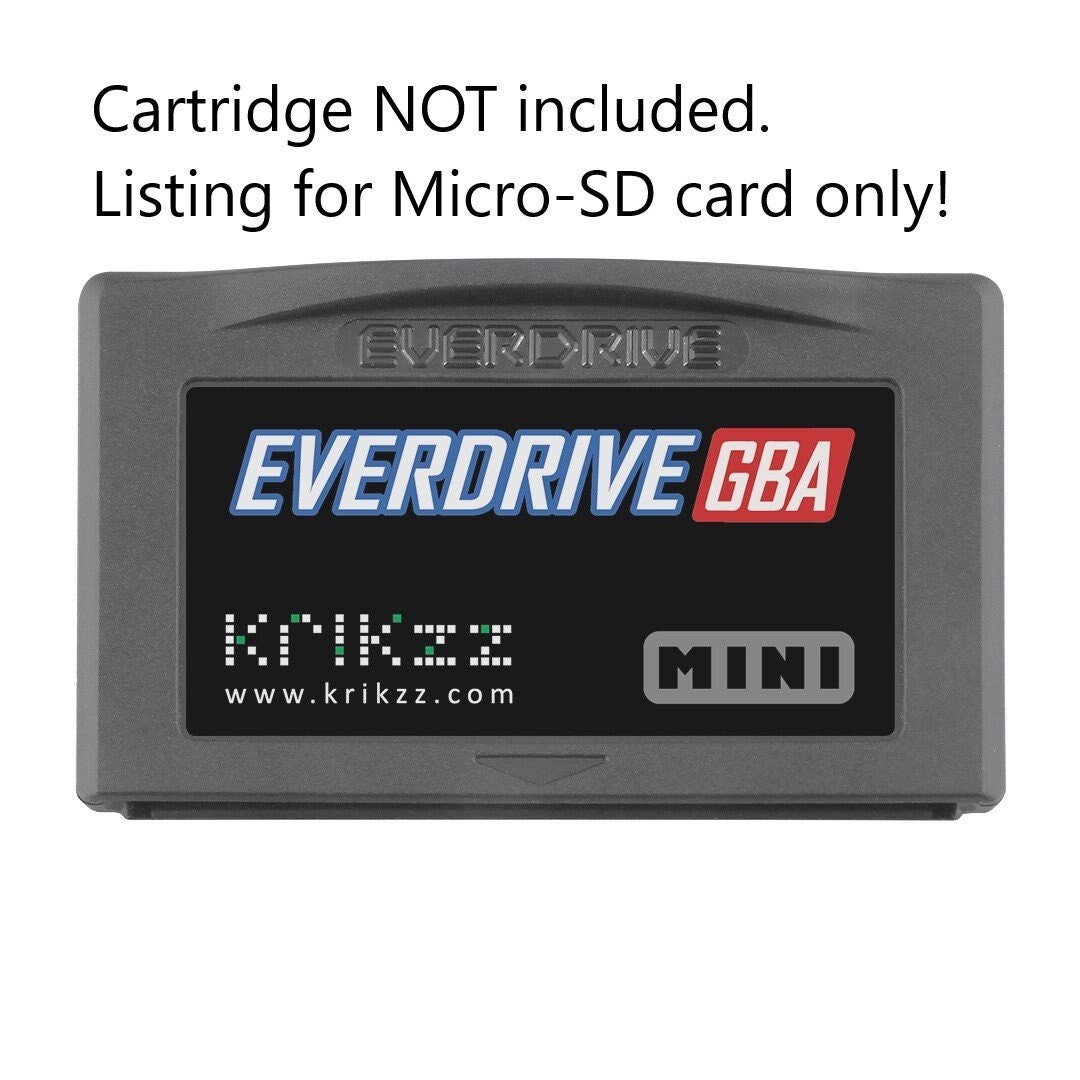 Microsd Card for Game Boy Advance GBA Mini Everdrive LK - Etsy