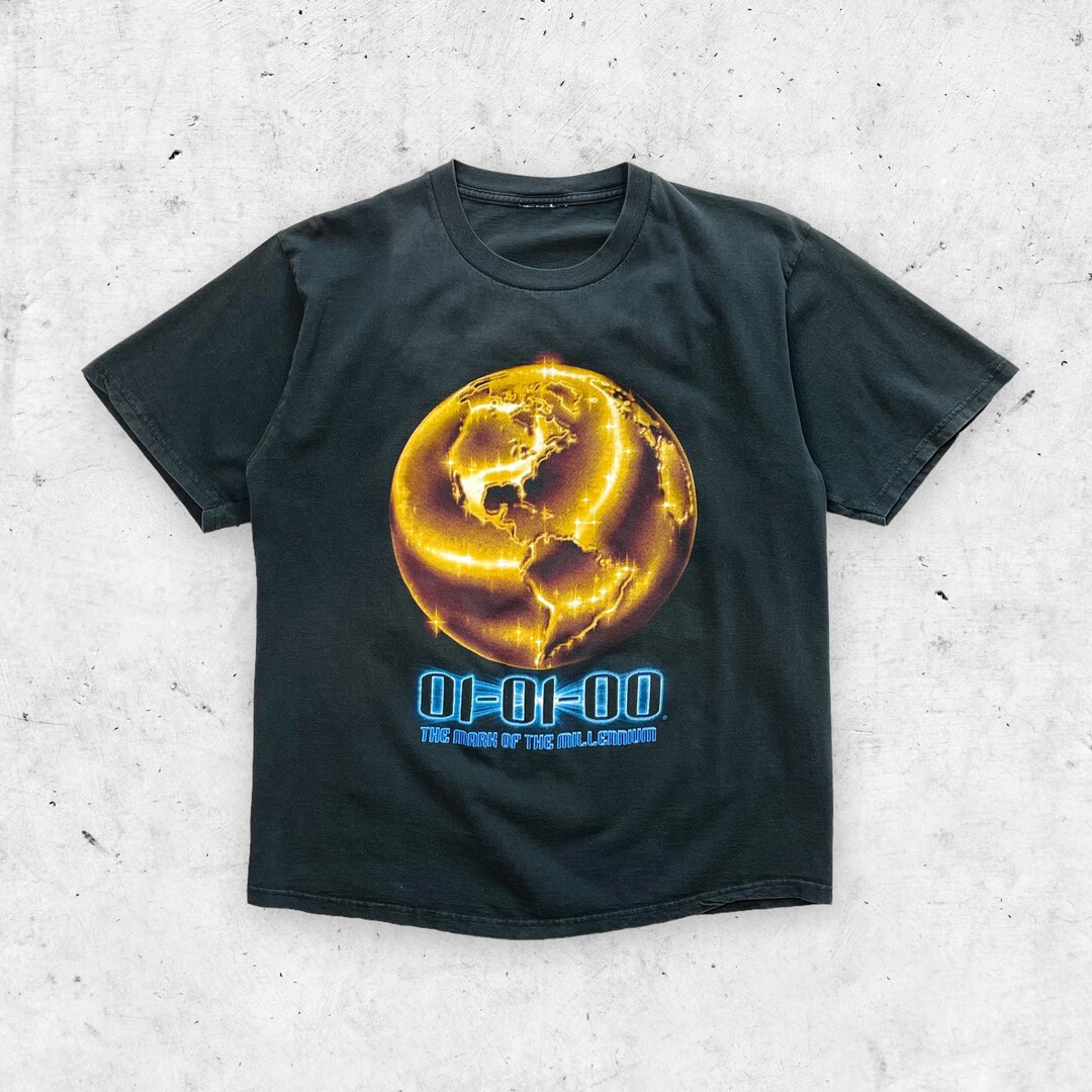 Vintage CSA Y2K 01-01-00 Mark of the Millenium Shirt 2000 - Etsy