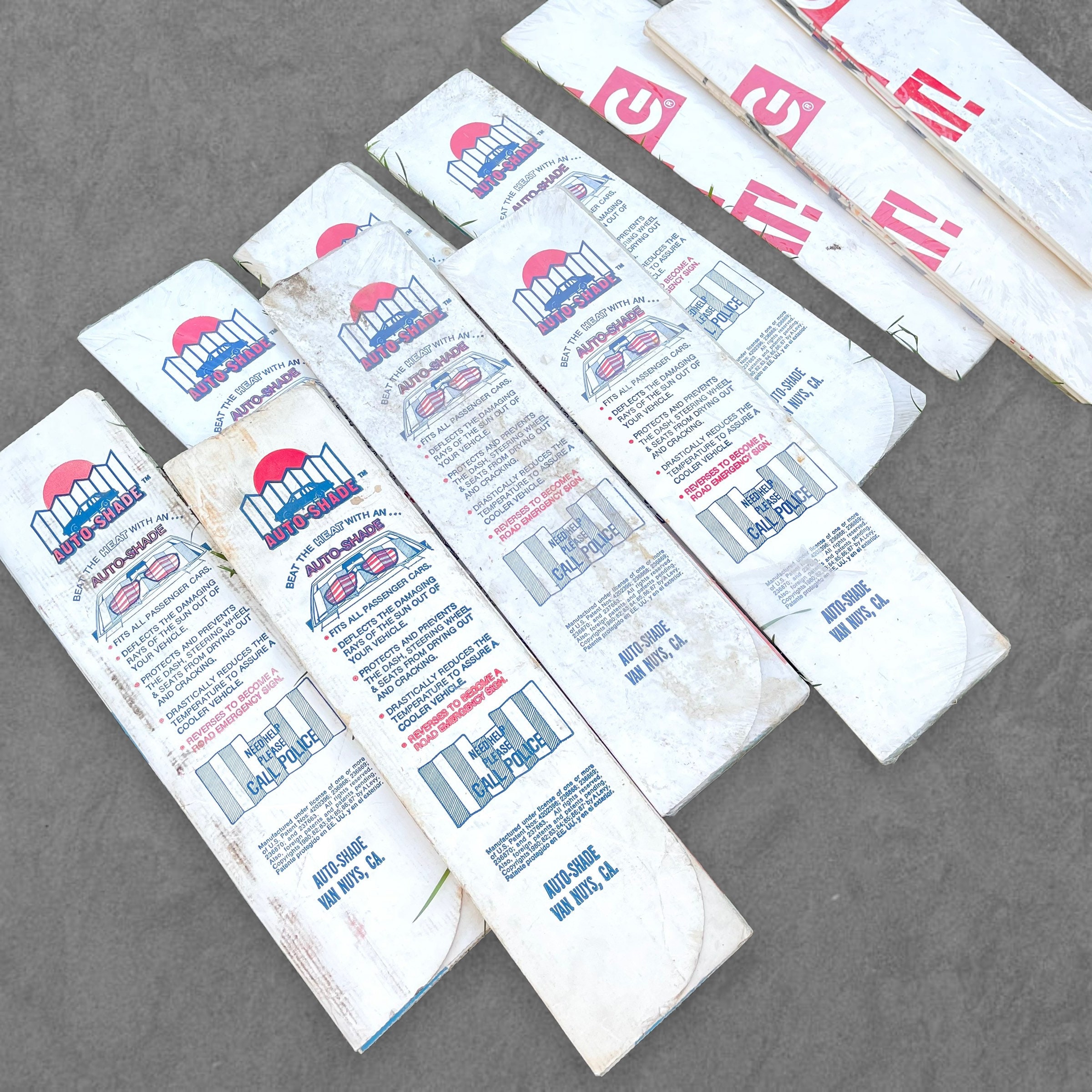 Vintage 1992 NOS Auto Shade Burger King Coca Cola Big Dog Car Truck ...