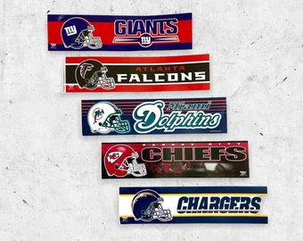 Nfl Bumper Sticker - Etsy