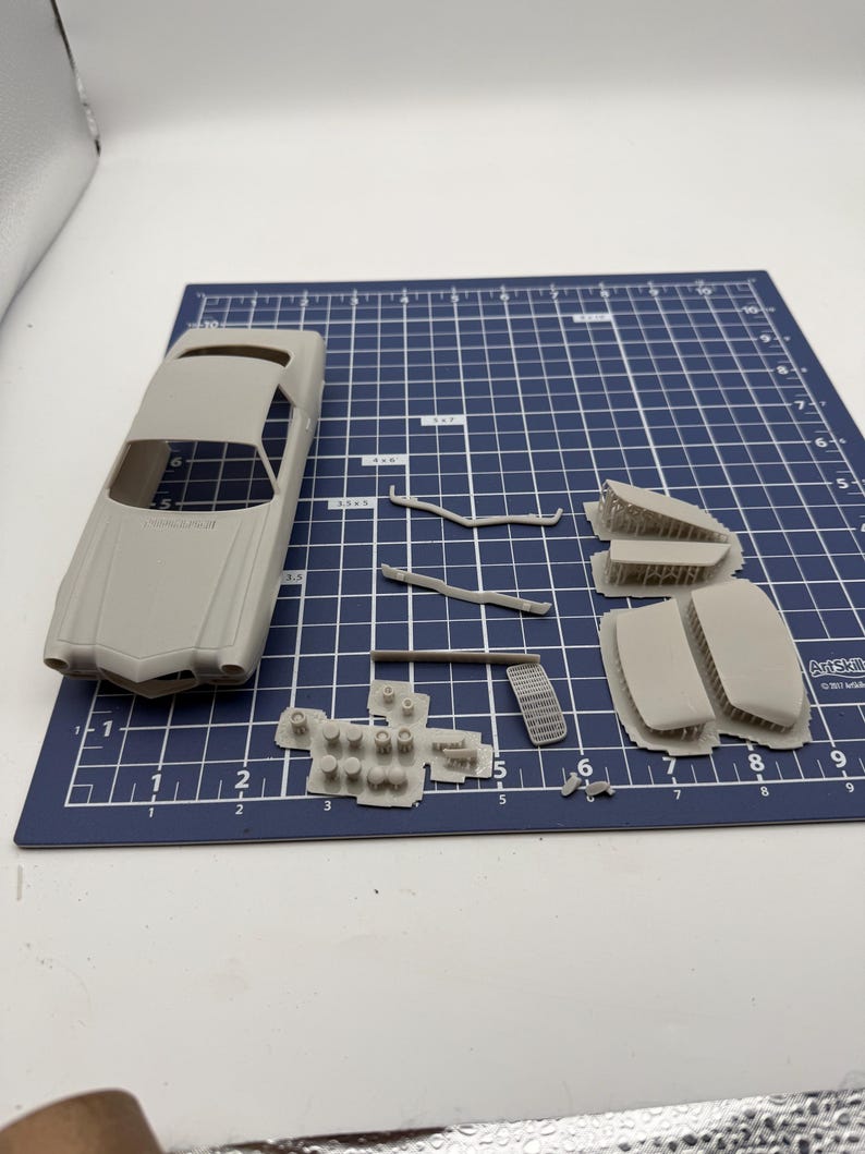 1/24 Scale: 1970 Chevrolet Camaro Body Model Window Pucks Bumpers - Etsy