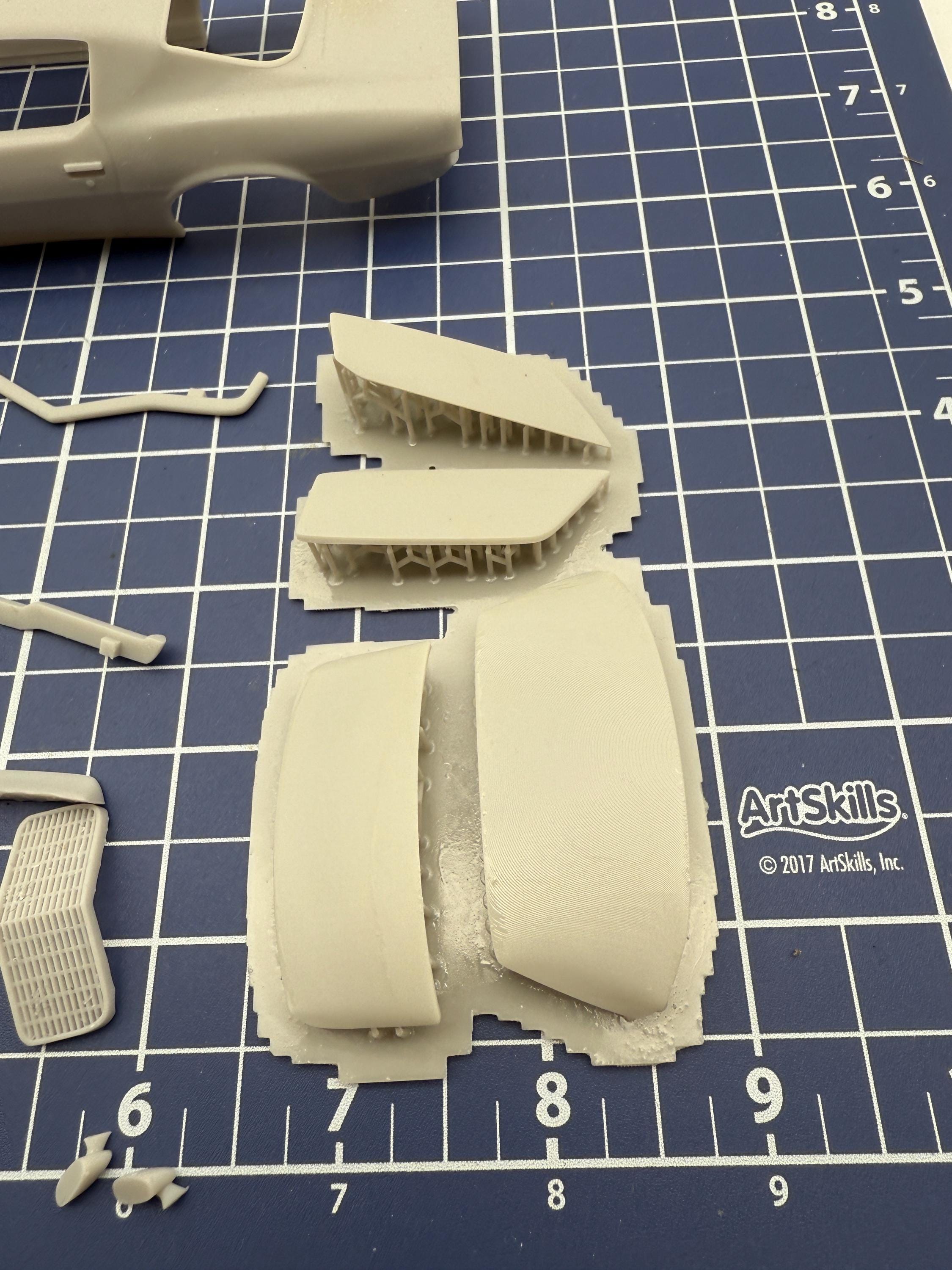 1/24 Scale: 1970 Chevrolet Camaro Body Model Window Pucks Bumpers - Etsy