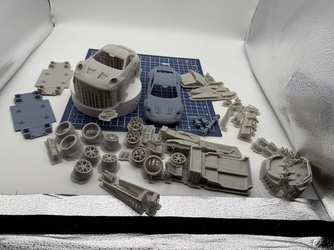 Porsche 911 GT3 Curbside Model Kit With Extra Body 1:24 Scale - Etsy