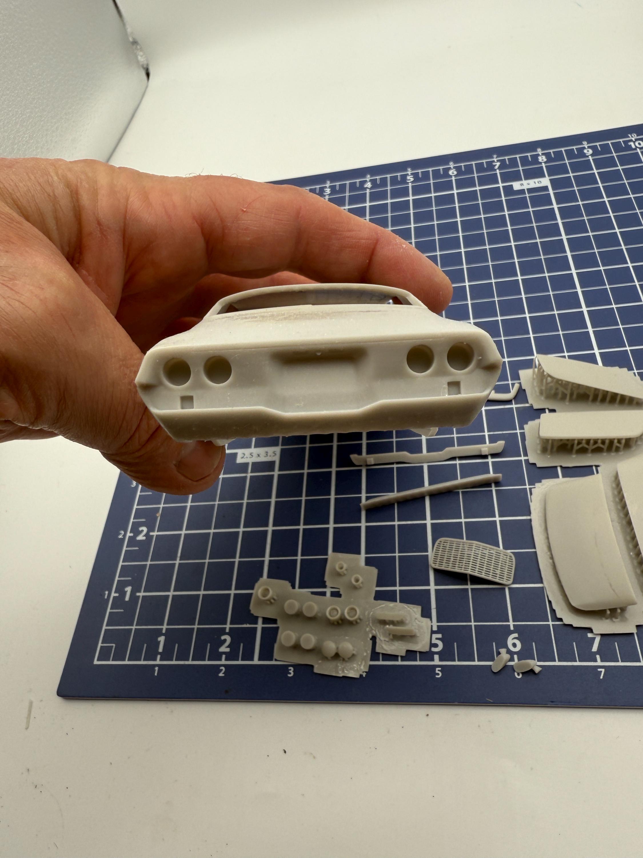 1/24 Scale: 1970 Chevrolet Camaro Body Model Window Pucks Bumpers - Etsy