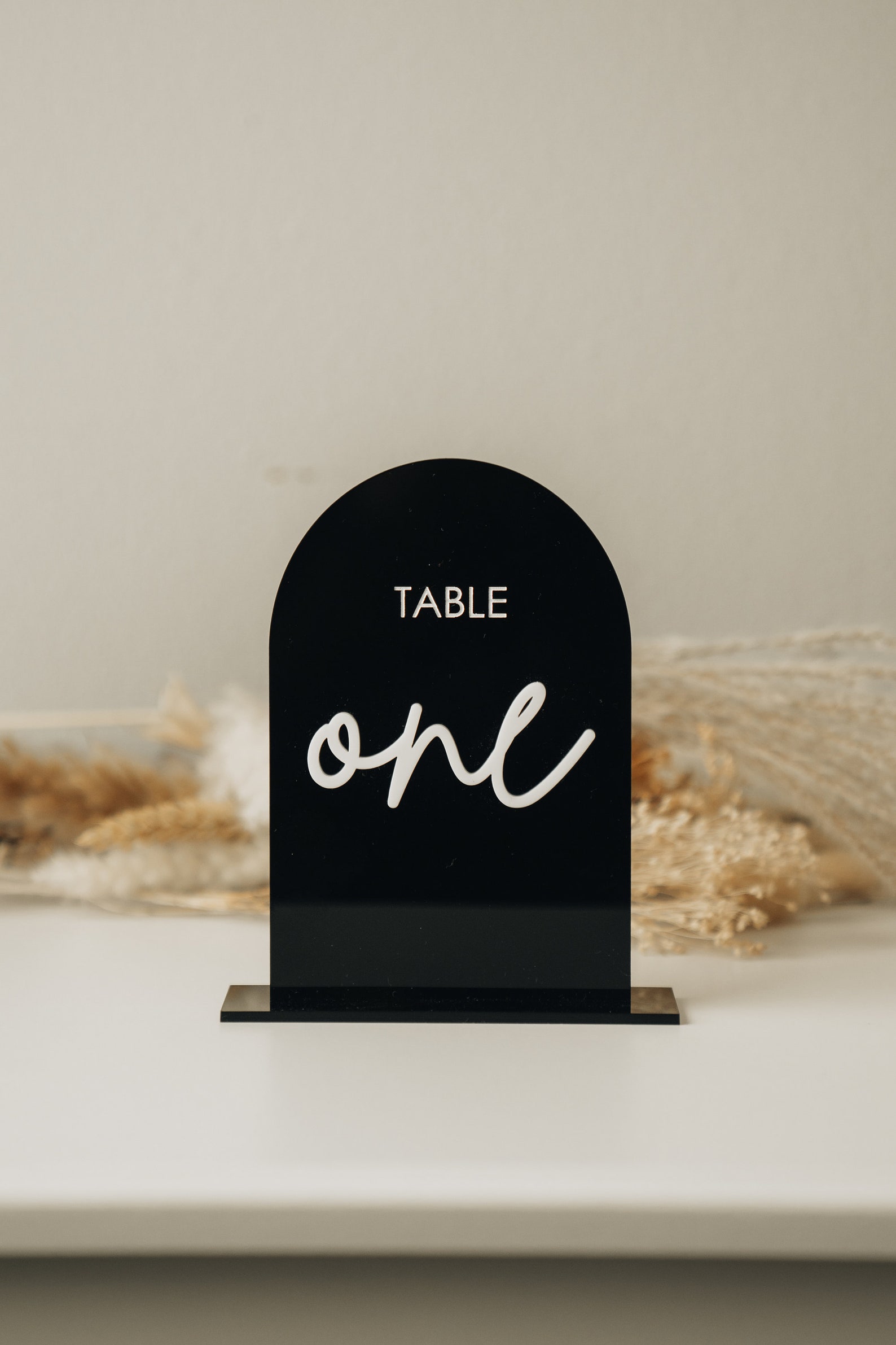 Acrylic Table Numbers, Arch Table Numbers, Wedding Table Numbers ...