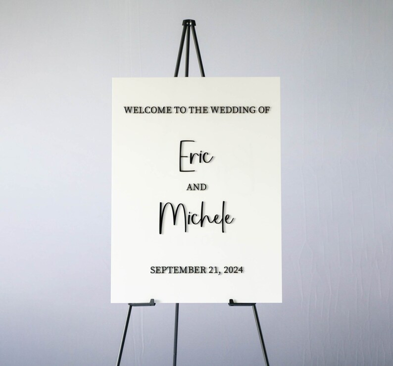 Wedding Welcome Sign | Wedding Signage | Welcome to the Wedding of ...