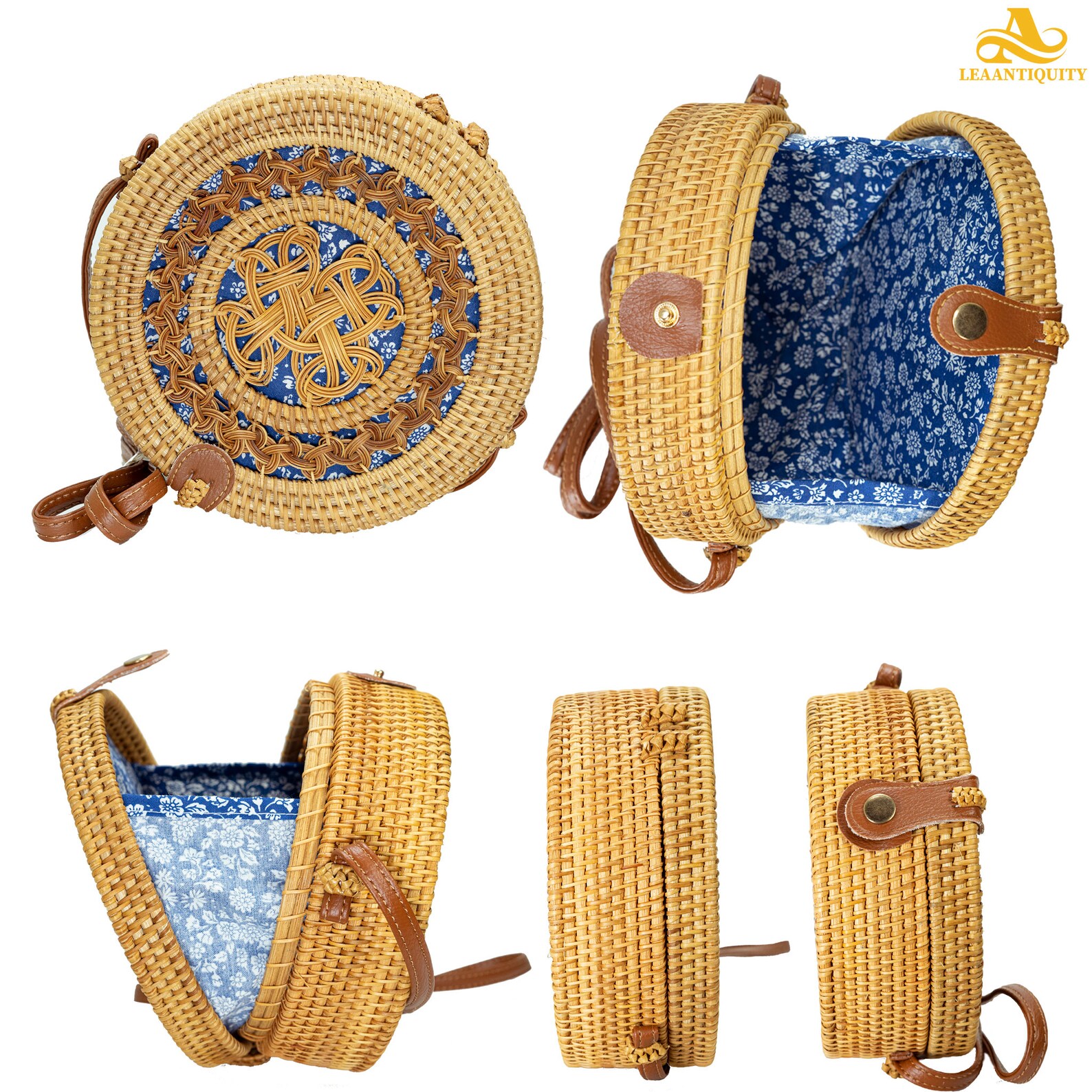 Sac à main de rotin-cercle de rotin | Etsy