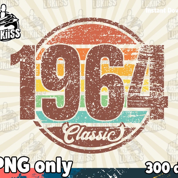 1964 Birthday - Etsy