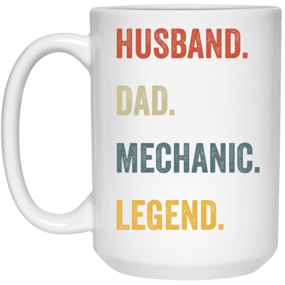 Mechanic Dad Mug Gift for Dad Husband Dad Mechanic Legend Perfect for ...