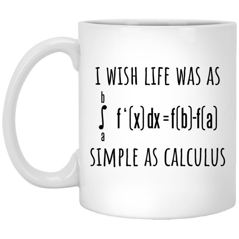 Calculus Mug - Etsy