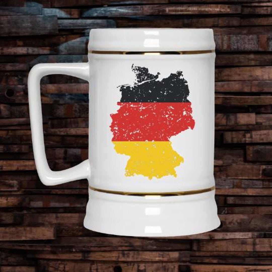 Unique German Flag Beer Stein Celebrate Oktoberfest With This Stylish ...