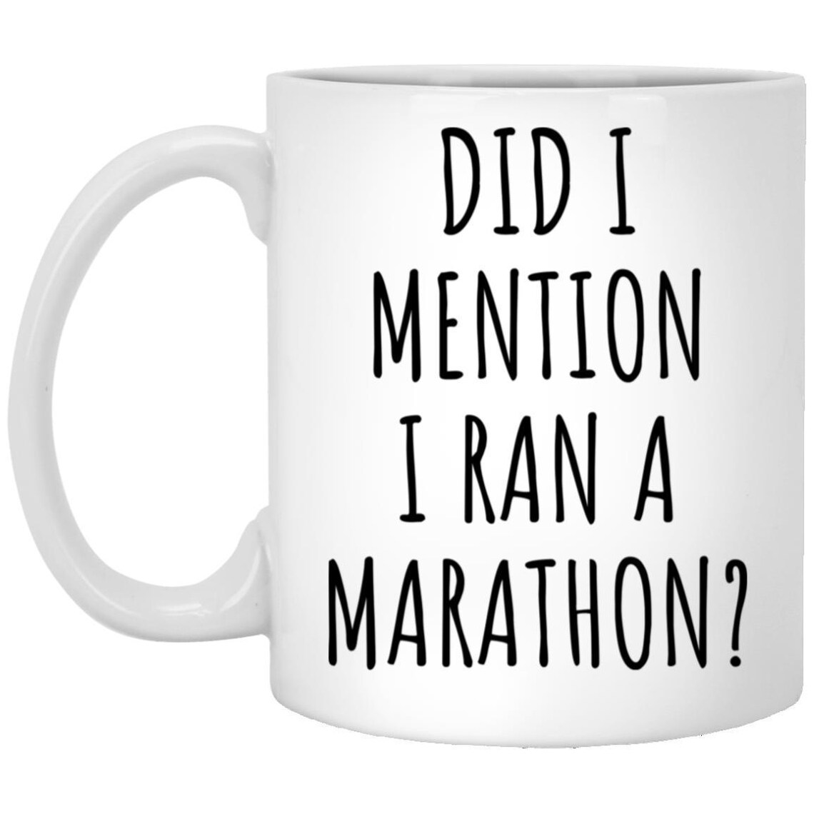 Funny Marathon Mug, Gift for Runners, Marathon Finisher Mug, Race ...