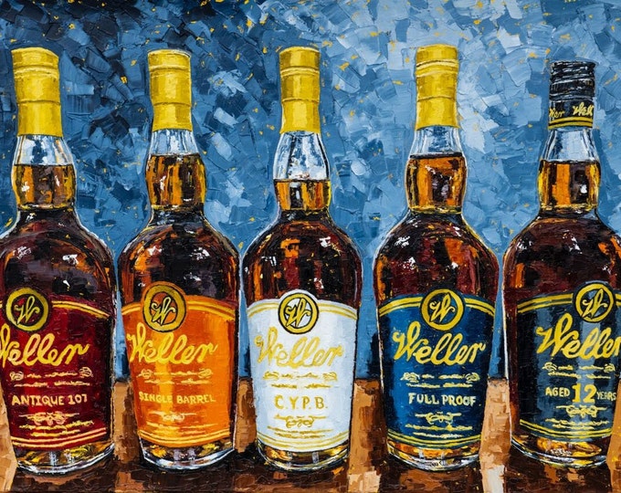 Bourbon Print weller Quints - Etsy