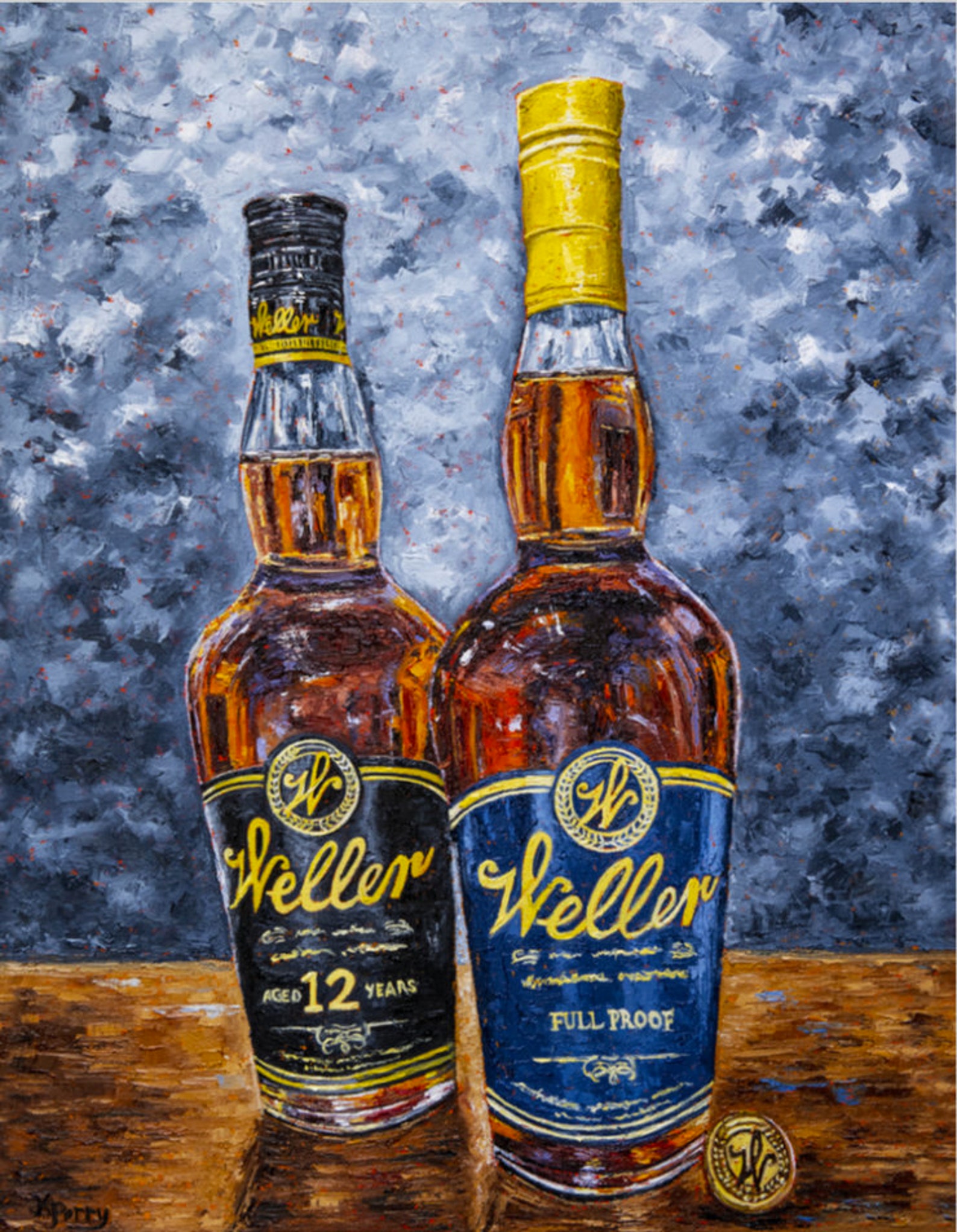 Bourbon Print "weller" - Etsy