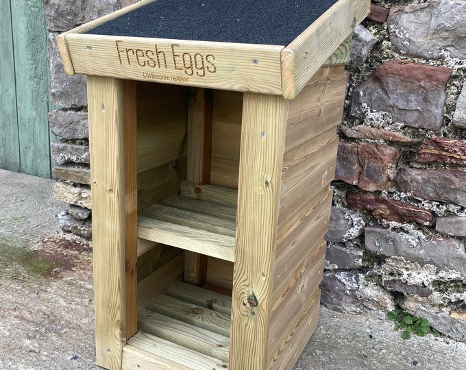 Egg Hut Roadside Egg Stand Eggs and Produce Selling Stand Egg Storage ...