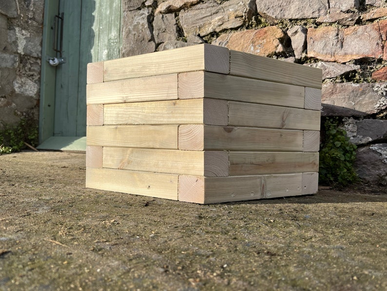 Honeycomb Hexagon Garden Planter Plant Pot. Pressure Treated - Etsy UK