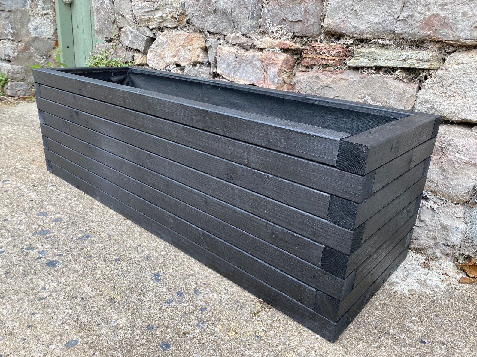 Handmade Wooden Garden Planter Trough. Somerset Style Raised - Etsy