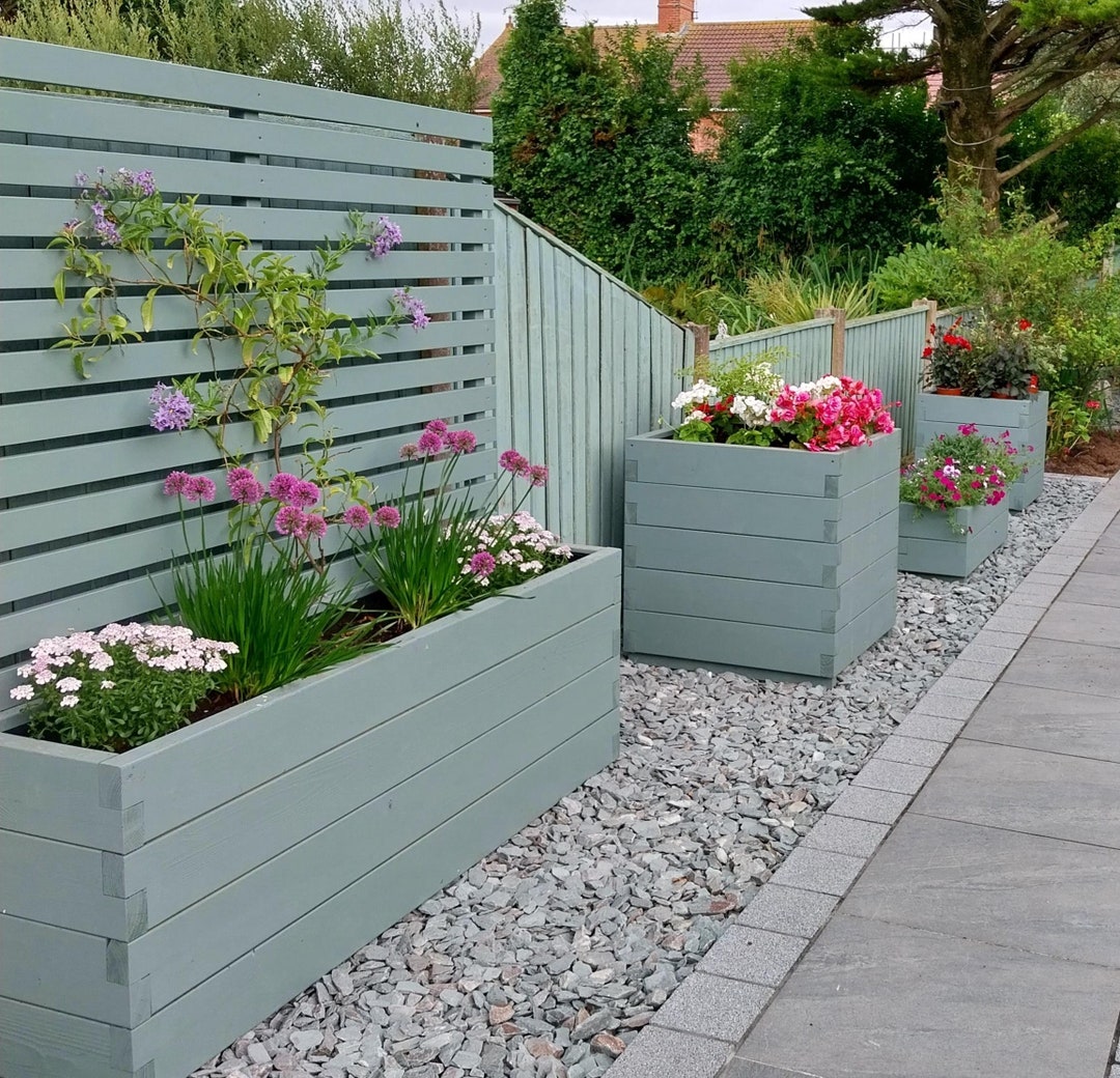 Traditional Garden Planters- Outstanding Handmade Quality - Painted ...