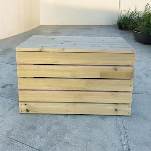 Wooden Recycling Bin Cover, Pressure Treated Waste Storage - Etsy UK