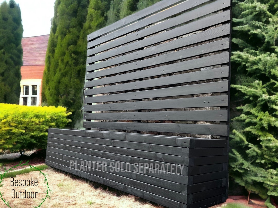 Made to Measure Garden Trellis: Contemporary Wood Screening - Etsy