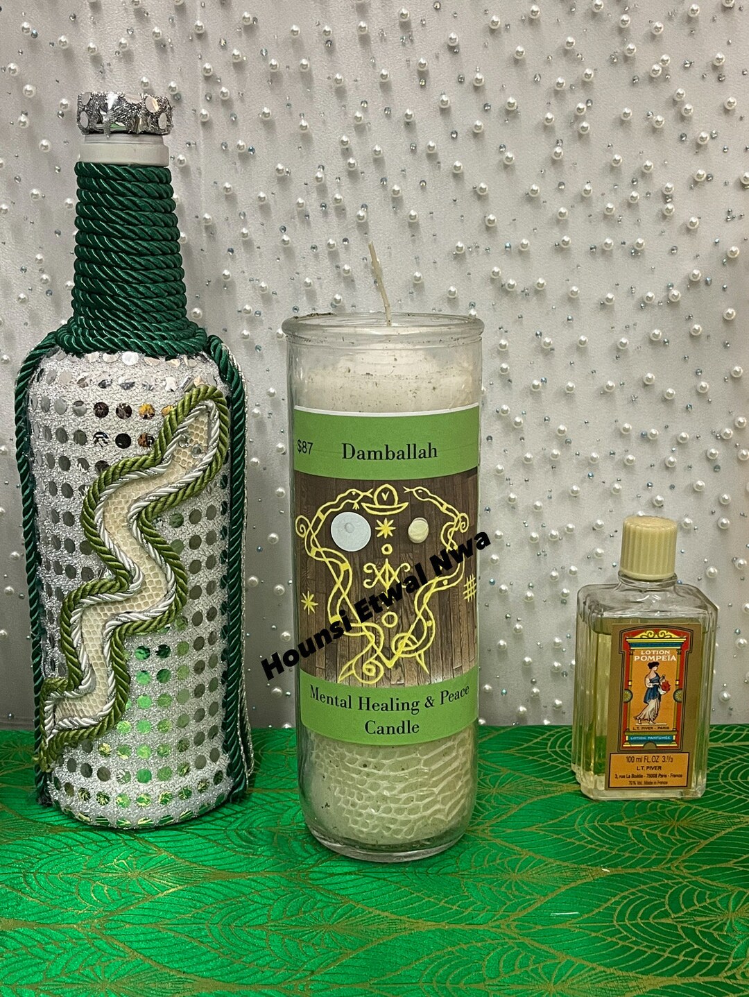 Damballah Mental Clarity & Peace Candle - Etsy