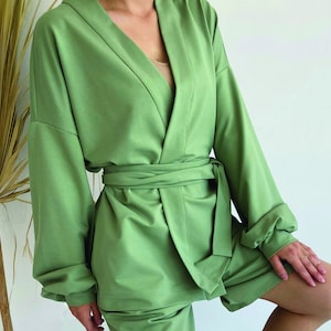 PATTERN KIMONO JACKET. Sewing Pattern Women's Kimono Jacket. Digital ...