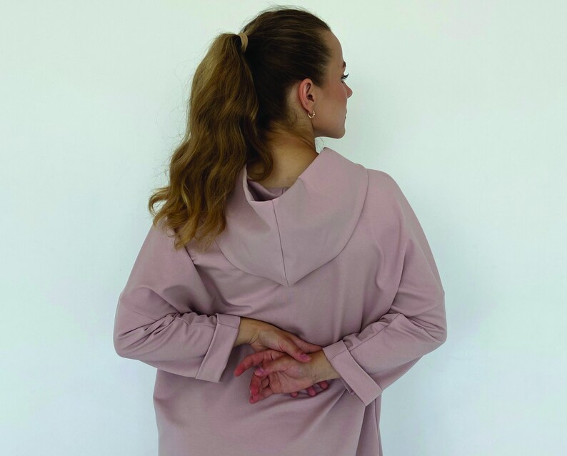 PATTERN OVERSIZED DRESS. Sewing Pattern. Digital Pack 5 Sizes. - Etsy