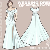 Prom Dress Pattern - Etsy