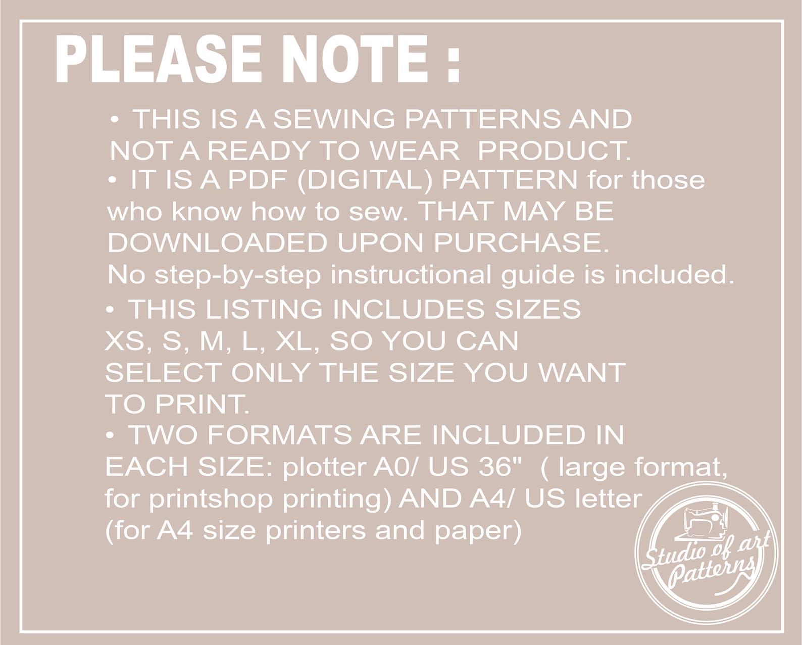 PATTERN PARTY DRESS. Sewing Pattern. Digital Pack 5 Sizes. Instant ...