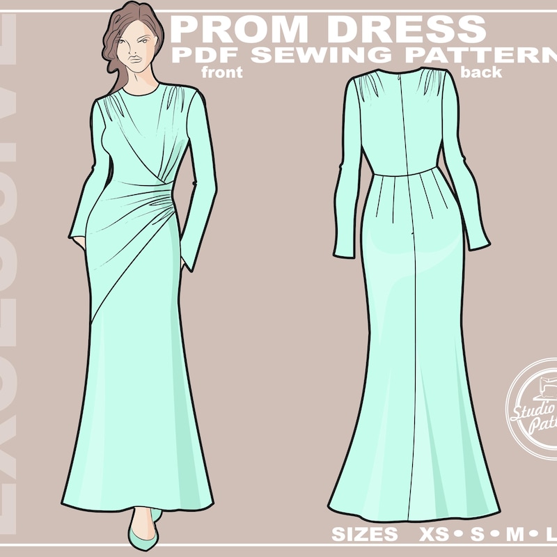 Drape Dress - Etsy