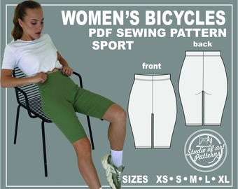 Cycling Shorts Sewing Pattern - Etsy