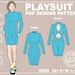PATTERN PLAYSUIT SPORT. Sewing Pattern Jampsuit. Digital Pack - Etsy