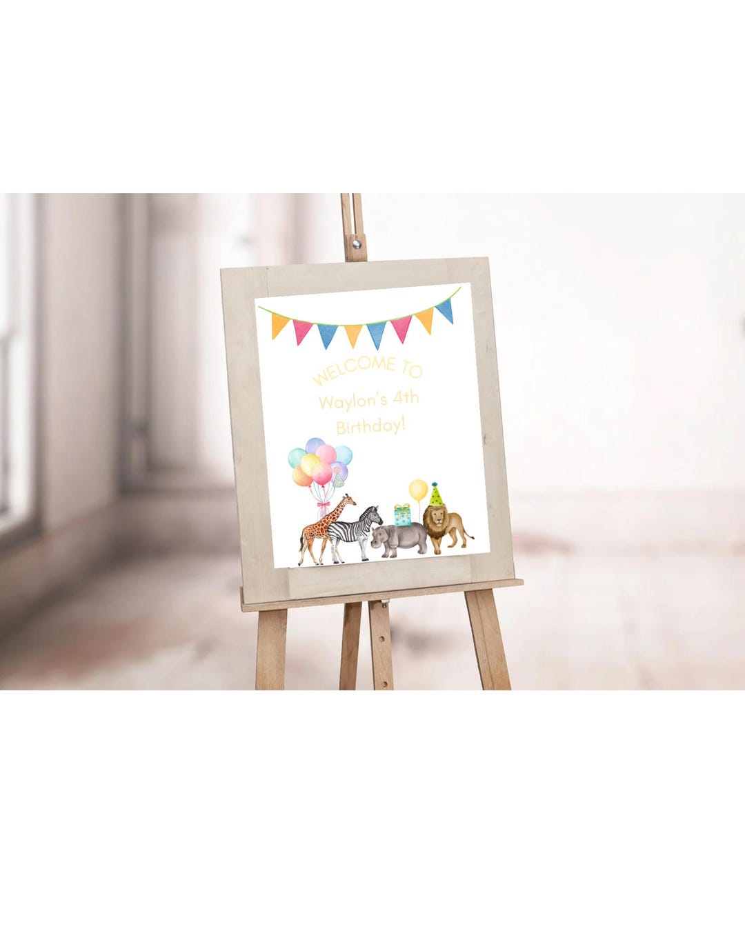 Party Animals Welcome Sign • Calling All Party Animals • Party Animals ...