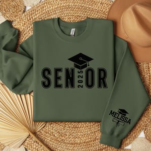 Class of 2025 Graduation Gift, Custom Graduation Sweatshirt, 2025 ...
