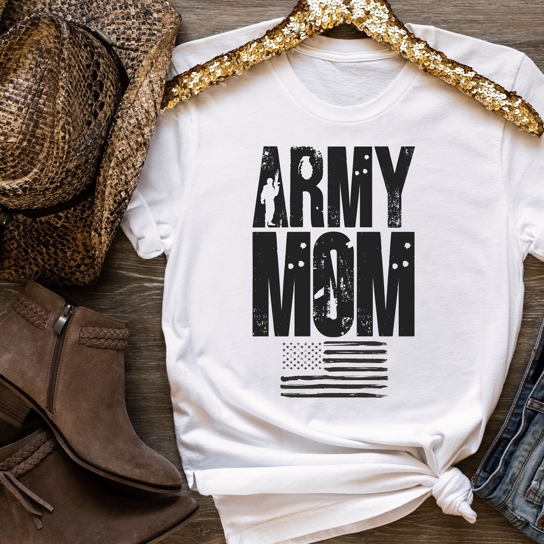 Mother's Day Gift for Mom, Military Mom Shirt, Mother's Day Gift Ideas ...