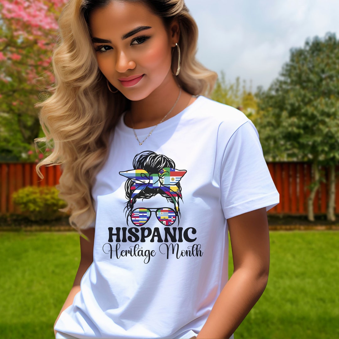 Hispanic Heritage Month T-shirt, Latino Pride Tee, Hispanic Culture Top ...