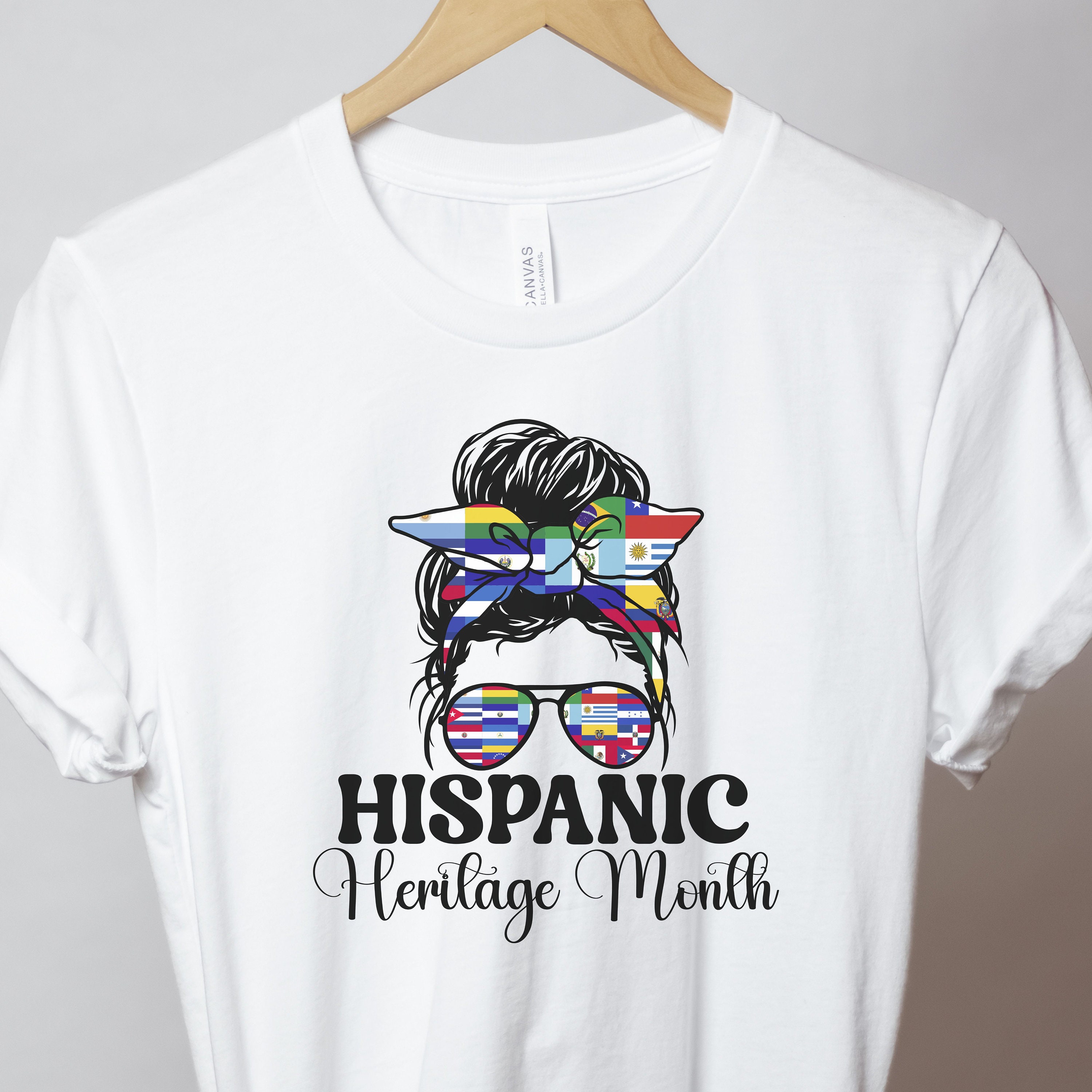 Hispanic Heritage Month T-shirt, Latino Pride Tee, Hispanic Culture Top ...