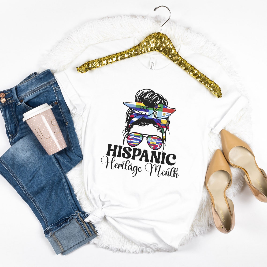 Hispanic Heritage Month T-shirt, Latino Pride Tee, Hispanic Culture Top ...