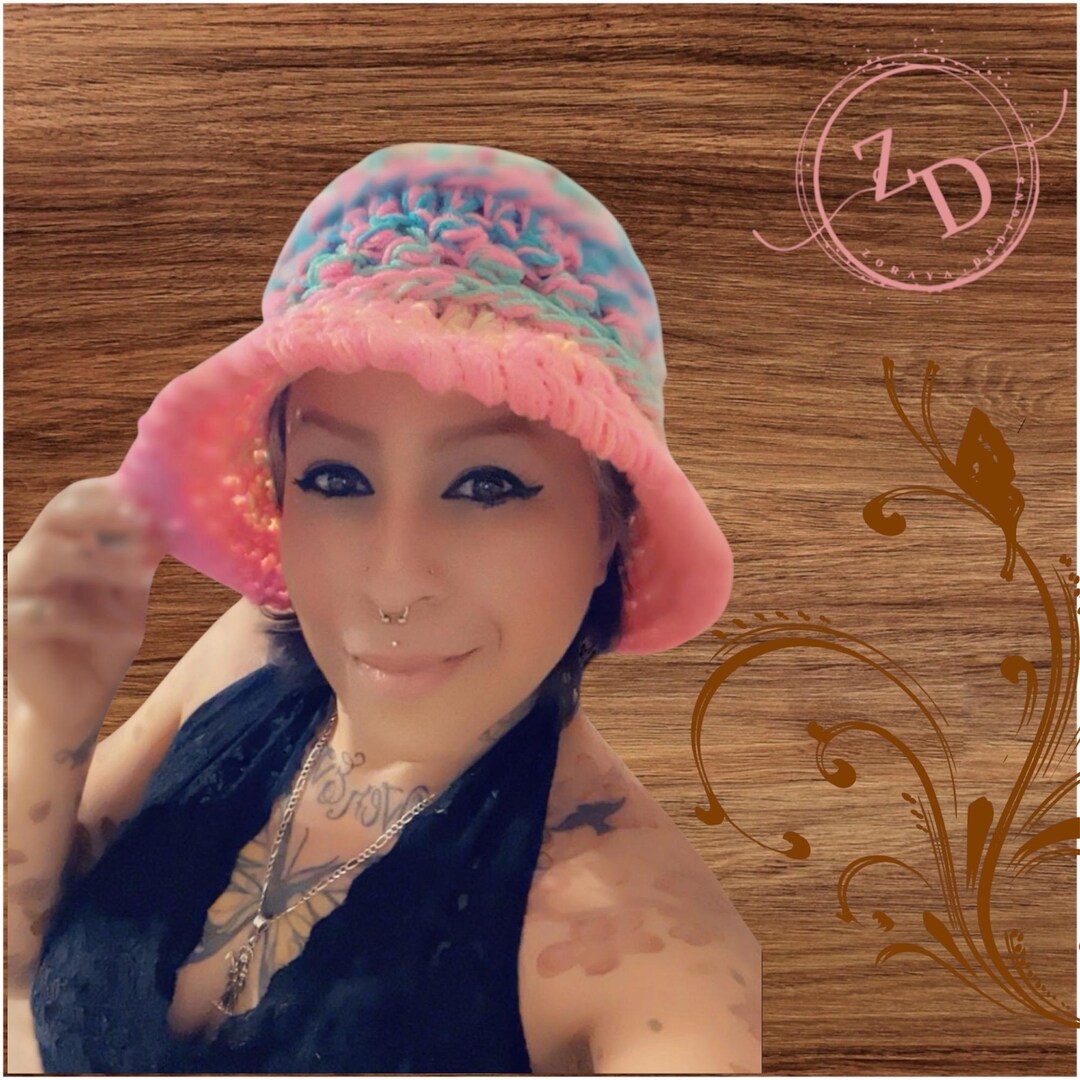 Chica Boom Bucket Hat Pattern - Etsy