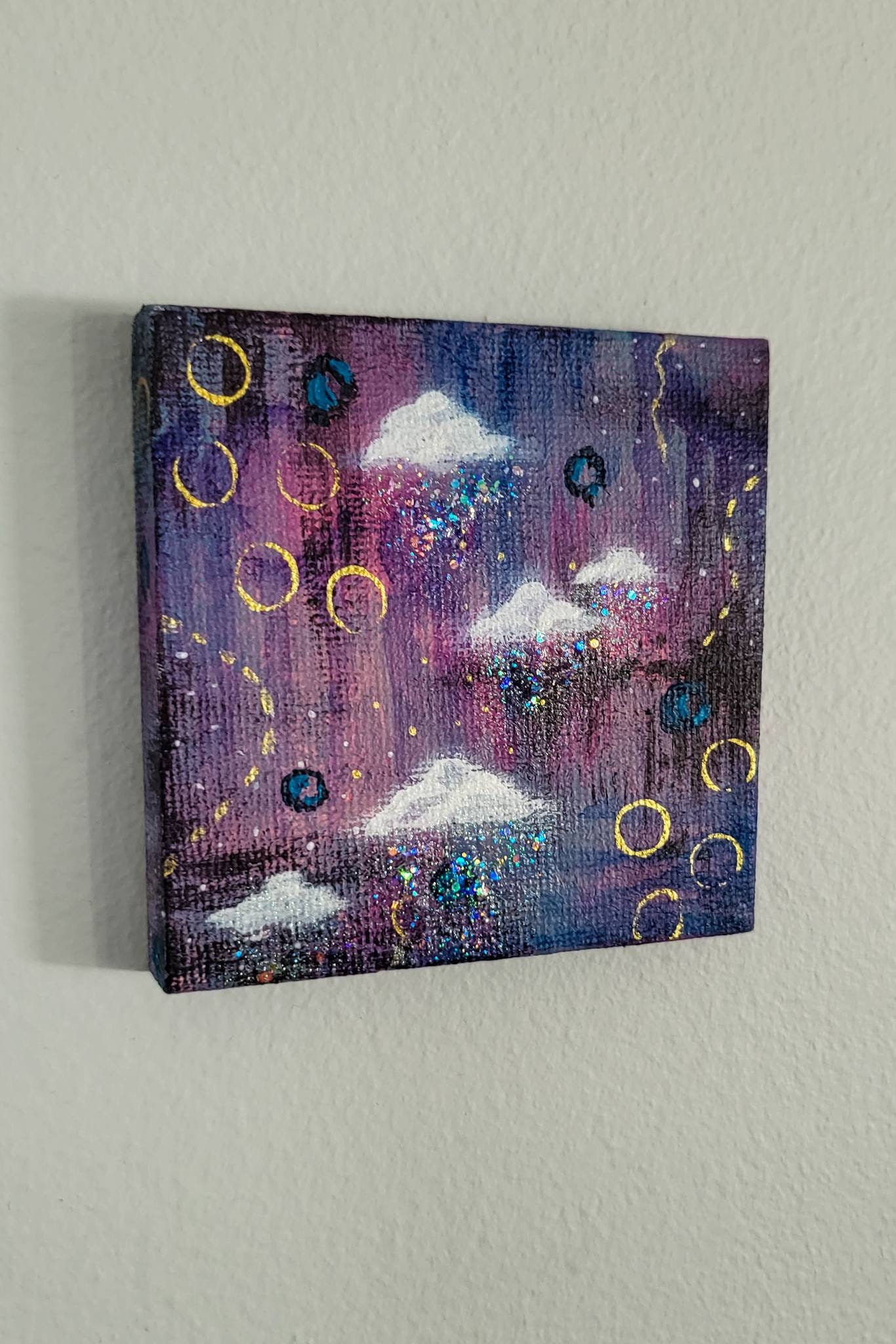 Tiny Art, Small Painting, Dreamy Aesthetic, Mini Painting, Tiny ...