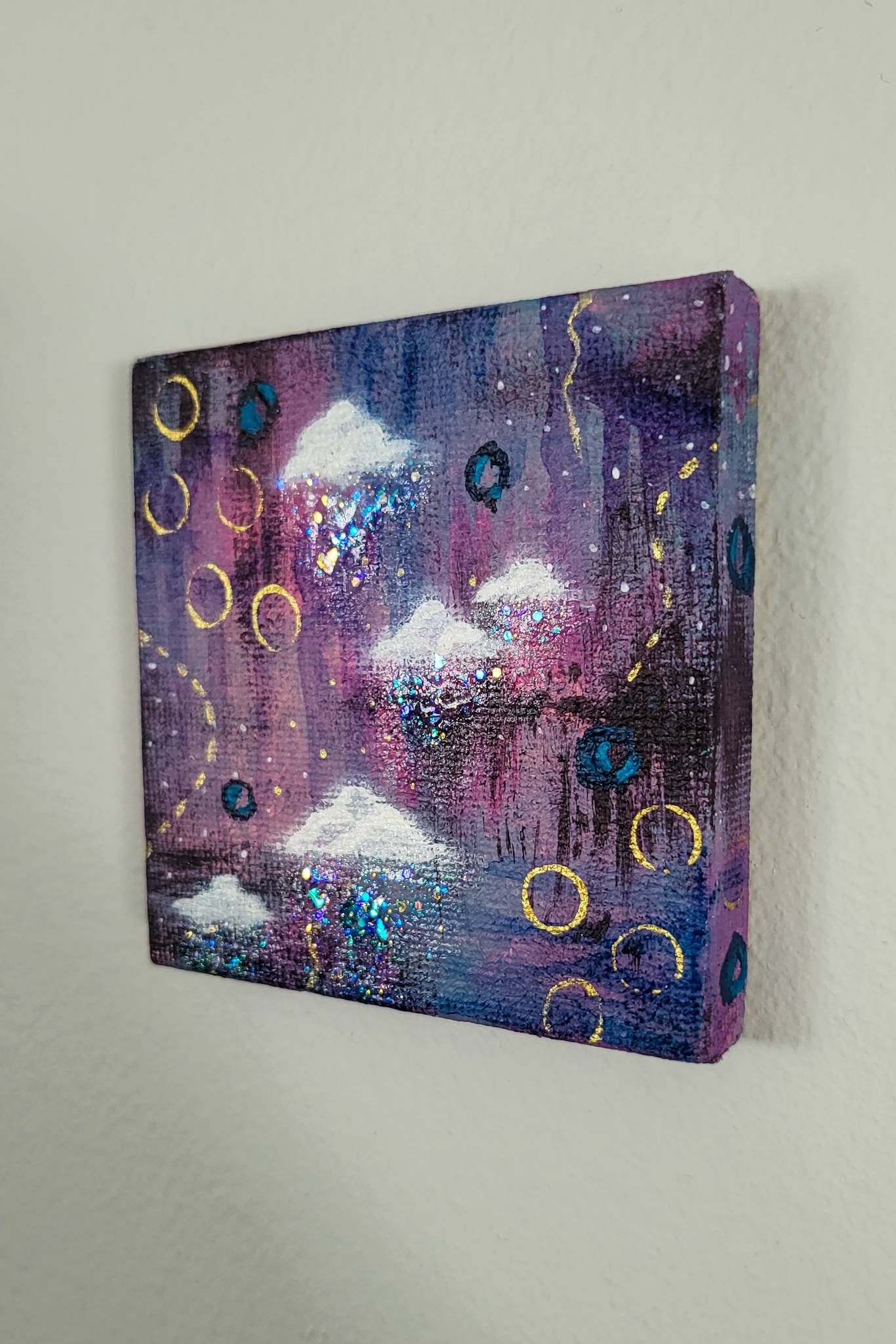 Tiny Art, Small Painting, Dreamy Aesthetic, Mini Painting, Tiny ...