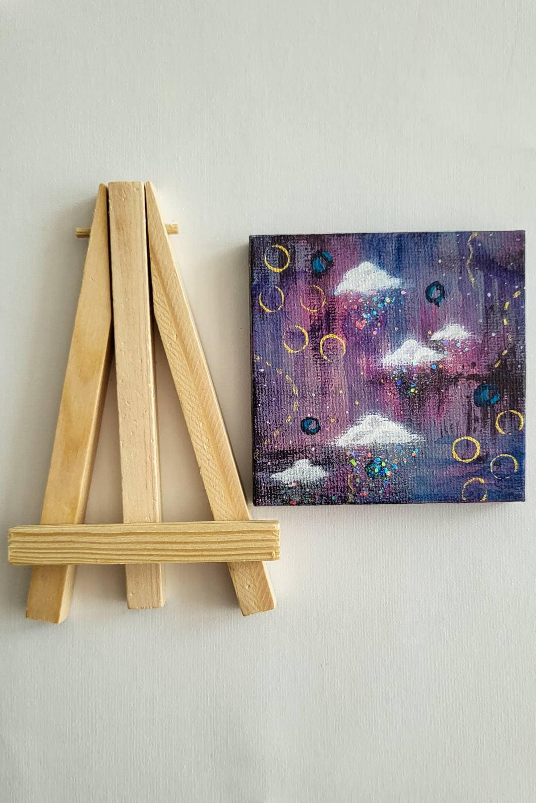 Tiny Art, Small Painting, Dreamy Aesthetic, Mini Painting, Tiny ...