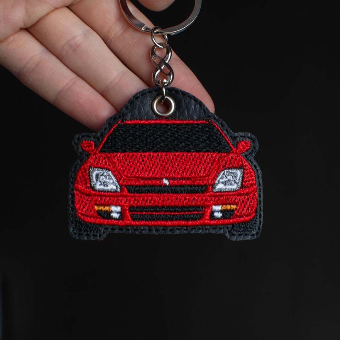 Honda Prelude Keychain: Personalized Embroidered Car Pendant - Etsy