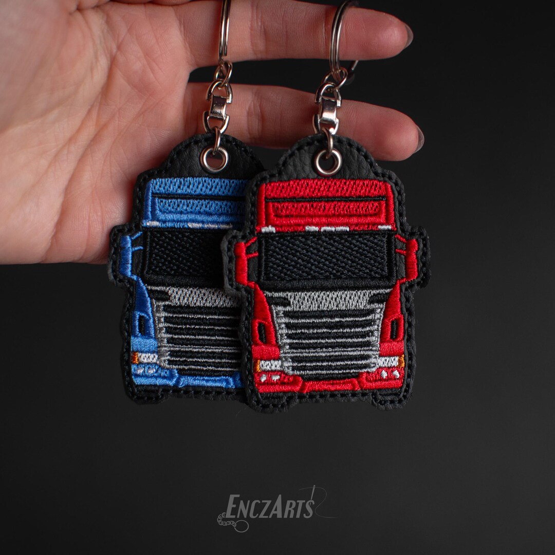SCANIA R Custom Keychain, Embroidery Pendant Like Your Car ...